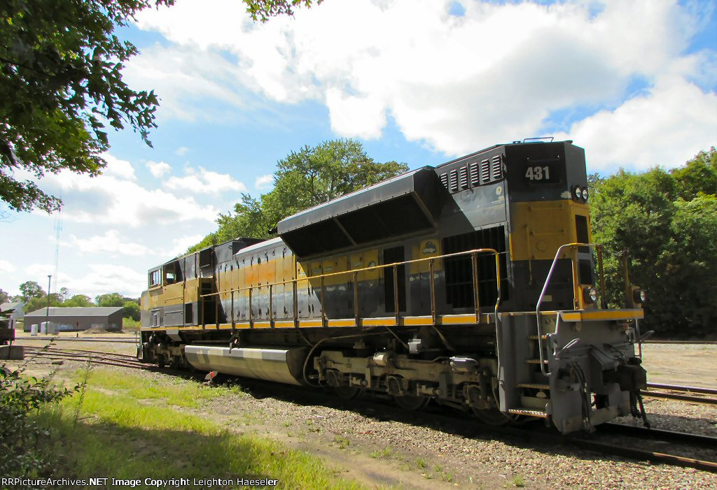 VTR 431 waiting for paint